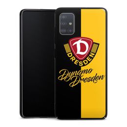 DeinDesign Galaxy A51 Handy Hard Case Schutzh&uuml;lle schwarz Smartphone Backcover Sg Dynamo Dresden Official Licensed Product Sgd Hard Case