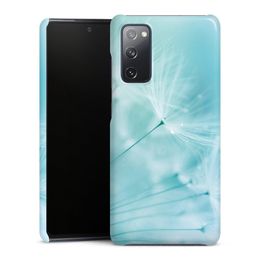 DeinDesign Galaxy S20 FE Handy Premium Case Smartphone Handyh&uuml;lle Schutzh&uuml;lle gl&auml;nzend Dandelion Flower Winter Premium Case