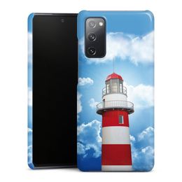 DeinDesign Galaxy S20 FE Handy Premium Case Smartphone Handyh&uuml;lle Schutzh&uuml;lle gl&auml;nzend Cloud Lighthouse Sky Premium Case