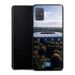 DeinDesign Galaxy A51 Handy Hard Case Schutzh&uuml;lle schwarz Smartphone Backcover Hsv Hamburger Sv Stadium Hard Case