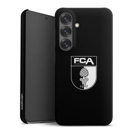 DeinDesign Galaxy S25 Handy Premium Case Smartphone Handyh&uuml;lle Schutzh&uuml;lle matt Logo Official Licensed Product Fc Augsburg Premium Case