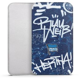 DeinDesign iPhone 16 Pro Max Handy H&uuml;lle Tasche Sleeve Socke Schutzh&uuml;lle Official Licensed Product Hertha Bsc Graffiti Sleeve