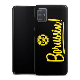 DeinDesign Galaxy A51 Handy Hard Case Schutzh&uuml;lle schwarz Smartphone Backcover Borussia Dortmund Bvb Soccer Hard Case