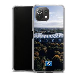 DeinDesign Xiaomi Mi 11 Lite 5G NE Handy Silikon H&uuml;lle Case transparent Handyh&uuml;lle Hamburger Sv Hsv Stadium Silikon Case