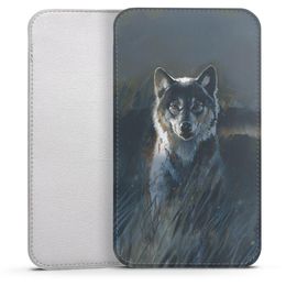 DeinDesign iPhone 16 Pro Max Handy H&uuml;lle Tasche Sleeve Socke Schutzh&uuml;lle Wolf Painting Nature Sleeve