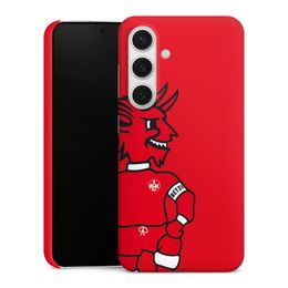 DeinDesign Galaxy S24 Handy Premium Case Smartphone Handyh&uuml;lle Schutzh&uuml;lle matt 1. Fc Kaiserslautern Official Licensed Product Soccer Premium Case