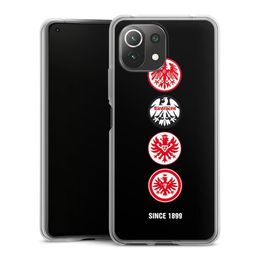 DeinDesign Xiaomi Mi 11 Lite 5G NE Handy Silikon H&uuml;lle Case transparent Handyh&uuml;lle Sge Soccer Eintracht Frankfurt Silikon Case