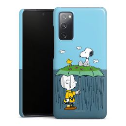 DeinDesign Galaxy S20 FE Handy Premium Case Smartphone Handyh&uuml;lle Schutzh&uuml;lle gl&auml;nzend Children Snoopy Peanuts Premium Case