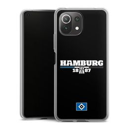 DeinDesign Xiaomi Mi 11 Lite 5G NE Handy Silikon H&uuml;lle Case transparent Handyh&uuml;lle Official Licensed Product Hamburg Hsv Silikon Case