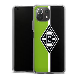 DeinDesign Xiaomi Mi 11 Lite 5G NE Handy Silikon H&uuml;lle Case transparent Handyh&uuml;lle Gladbach Bundesliga Borussia M&ouml;nchengladbach Silikon Case