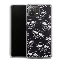 DeinDesign Xiaomi Mi 11 Lite 5G NE Handy Silikon H&uuml;lle Case transparent Handyh&uuml;lle Muster Logo Rb Leipzig Silikon Case