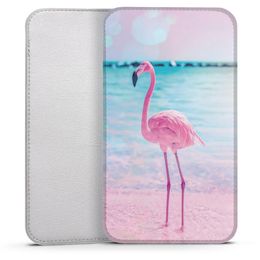 DeinDesign iPhone 16 Pro Max Handy H&uuml;lle Tasche Sleeve Socke Schutzh&uuml;lle Beach Tropical Flamingo Sleeve