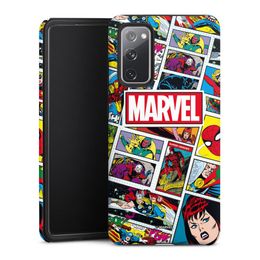 DeinDesign Galaxy S20 FE Handy Panzer Handyh&uuml;lle robuste Outdoor H&uuml;lle Schutzh&uuml;lle matt Muster Comic Marvel Tough Case