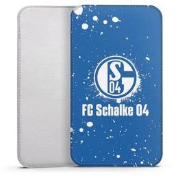 DeinDesign iPhone 16 Pro Max Handy H&uuml;lle Tasche Sleeve Socke Schutzh&uuml;lle S04 Fc Schalke 04 Logo Sleeve