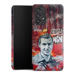 DeinDesign Galaxy A33 5G Handy Premium Case Smartphone Handyh&uuml;lle Schutzh&uuml;lle gl&auml;nzend Fritz Walter 1. Fck 1. Fc Kaiserslautern Premium Case