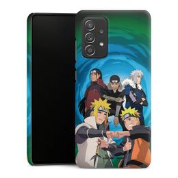 DeinDesign Galaxy A52s 5G Handy Premium Case Smartphone Handyh&uuml;lle Schutzh&uuml;lle matt Hokage Naruto Shippuden Official Licensed Product Premium Case