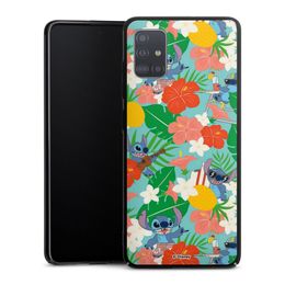 DeinDesign Galaxy A51 Handy Hard Case Schutzh&uuml;lle schwarz Smartphone Backcover Lilo & Stitch Movie Disney Hard Case