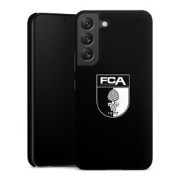 DeinDesign Galaxy S22 Handy Premium Case Smartphone Handyh&uuml;lle Schutzh&uuml;lle matt Logo Official Licensed Product Fc Augsburg Premium Case