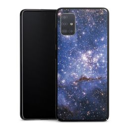 DeinDesign Galaxy A51 Handy Hard Case Schutzh&uuml;lle schwarz Smartphone Backcover Galaxy Weltall Weltraum Hard Case