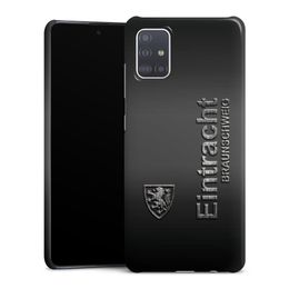 DeinDesign Galaxy A51 Handy Premium Case Smartphone Handyh&uuml;lle Schutzh&uuml;lle gl&auml;nzend Logo Eintracht Braunschweig Official Licensed Product Premium Case