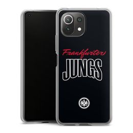 DeinDesign Xiaomi Mi 11 Lite 5G NE Handy Silikon H&uuml;lle Case transparent Handyh&uuml;lle Eintracht Frankfurt Sge Official Licensed Product Silikon Case