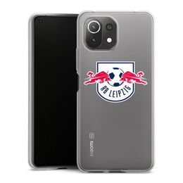 DeinDesign Xiaomi Mi 11 Lite 5G NE Handy Silikon H&uuml;lle Case transparent Handyh&uuml;lle Transparent Official Licensed Product Rb Leipzig Silikon Case