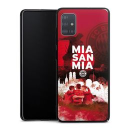 DeinDesign Galaxy A51 Handy Hard Case Schutzh&uuml;lle schwarz Smartphone Backcover Mia San Mia Fcb Fc Bayern M&uuml;nchen Hard Case