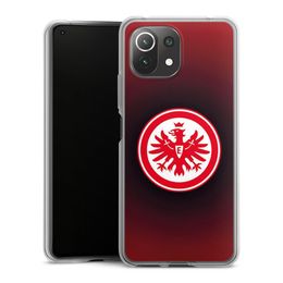 DeinDesign Xiaomi Mi 11 Lite 5G NE Handy Silikon H&uuml;lle Case transparent Handyh&uuml;lle Coat Of Arms Eintracht Frankfurt Official Licensed Product Silikon Case
