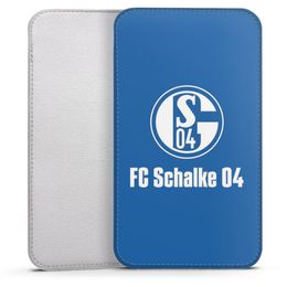 DeinDesign iPhone 16 Pro Max Handy H&uuml;lle Tasche Sleeve Socke Schutzh&uuml;lle Fc Schalke 04 Official Licensed Product Logo Sleeve