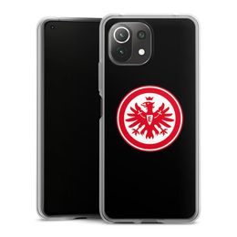 DeinDesign Xiaomi Mi 11 Lite 5G NE Handy Silikon H&uuml;lle Case transparent Handyh&uuml;lle Sge Eintracht Frankfurt Eagle Silikon Case