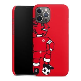 DeinDesign iPhone 12 Pro Max Handy Premium Case Smartphone Handyh&uuml;lle Schutzh&uuml;lle matt 1. Fc Kaiserslautern Official Licensed Product Soccer Premium Case