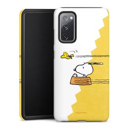 DeinDesign Galaxy S20 FE Handy Panzer Handyh&uuml;lle robuste Outdoor H&uuml;lle Schutzh&uuml;lle matt Children Peanuts Snoopy Tough Case