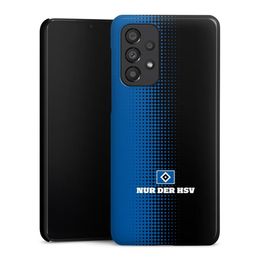 DeinDesign Galaxy A33 5G Handy Premium Case Smartphone Handyh&uuml;lle Schutzh&uuml;lle gl&auml;nzend Hsv Logo Official Licensed Product Premium Case