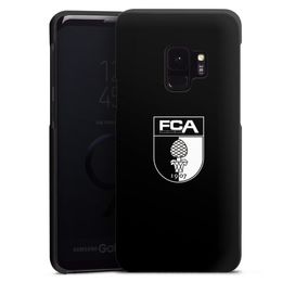 DeinDesign Galaxy S9 Handy Premium Case Smartphone Handyh&uuml;lle Schutzh&uuml;lle matt Logo Official Licensed Product Fc Augsburg Premium Case