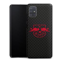 DeinDesign Galaxy A51 Handy Hard Case Schutzh&uuml;lle schwarz Smartphone Backcover Rb Leipzig Official Licensed Product Carbon Hard Case