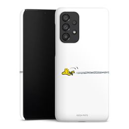 DeinDesign Galaxy A33 5G Handy Premium Case Smartphone Handyh&uuml;lle Schutzh&uuml;lle gl&auml;nzend Children Official Licensed Product Peanuts Premium Case
