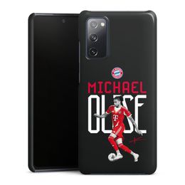 DeinDesign Galaxy S20 FE Handy Premium Case Smartphone Handyh&uuml;lle Schutzh&uuml;lle gl&auml;nzend Official Licensed Product Michael Olise Fc Bayern M&uuml;nchen Premium Case