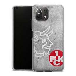 DeinDesign Xiaomi Mi 11 Lite 5G NE Handy Silikon H&uuml;lle Case transparent Handyh&uuml;lle 1. Fc Kaiserslautern Devil 1. Fck Silikon Case