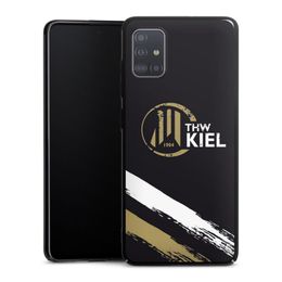 DeinDesign Galaxy A51 Handy Hard Case Schutzh&uuml;lle schwarz Smartphone Backcover Logo Handball Thw Kiel Hard Case