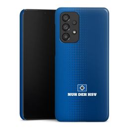 DeinDesign Galaxy A33 5G Handy Premium Case Smartphone Handyh&uuml;lle Schutzh&uuml;lle gl&auml;nzend Official Licensed Product Hsv Logo Premium Case
