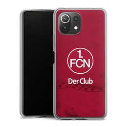 DeinDesign Xiaomi Mi 11 Lite 5G NE Handy Silikon H&uuml;lle Case transparent Handyh&uuml;lle Bundesliga 1. Fc N&uuml;rnberg Official Licensed Product Silikon Case