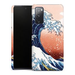 DeinDesign Galaxy S20 FE Handy Premium Case Smartphone Handyh&uuml;lle Schutzh&uuml;lle gl&auml;nzend Die Gro&szlig;e Welle Vor Kanagawa Art Japan Premium Case