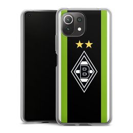 DeinDesign Xiaomi Mi 11 Lite 5G NE Handy Silikon H&uuml;lle Case transparent Handyh&uuml;lle Logo Gladbach Borussia M&ouml;nchengladbach Silikon Case