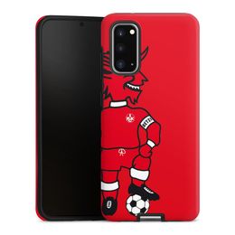 DeinDesign Galaxy S20 Handy Panzer Handyh&uuml;lle robuste Outdoor H&uuml;lle Schutzh&uuml;lle matt 1. Fc Kaiserslautern Official Licensed Product Soccer Tough Case