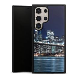 DeinDesign Galaxy S24 Ultra Handy Gallery Case Handyh&uuml;lle 9H Geh&auml;rtetes Glas R&uuml;ckseite H&uuml;lle Usa Brooklyn Bridge New York Gallery Case