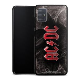 DeinDesign Galaxy A51 Handy Hard Case Schutzh&uuml;lle schwarz Smartphone Backcover Merchandise Acdc Logo Hard Case