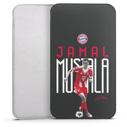 DeinDesign iPhone 16 Pro Max Handy H&uuml;lle Tasche Sleeve Socke Schutzh&uuml;lle Fc Bayern M&uuml;nchen Jamal Musiala Official Licensed Product Sleeve