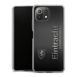 DeinDesign Xiaomi Mi 11 Lite 5G NE Handy Silikon H&uuml;lle Case transparent Handyh&uuml;lle Eintracht Braunschweig Logo Official Licensed Product Silikon Case