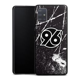 DeinDesign Galaxy A51 Handy Hard Case Schutzh&uuml;lle schwarz Smartphone Backcover Hannover 96 H96 Official Licensed Product Hard Case