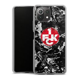 DeinDesign Xiaomi Mi 11 Lite 5G NE Handy Silikon H&uuml;lle Case transparent Handyh&uuml;lle Muster 1. Fc Kaiserslautern Coat Of Arms Silikon Case